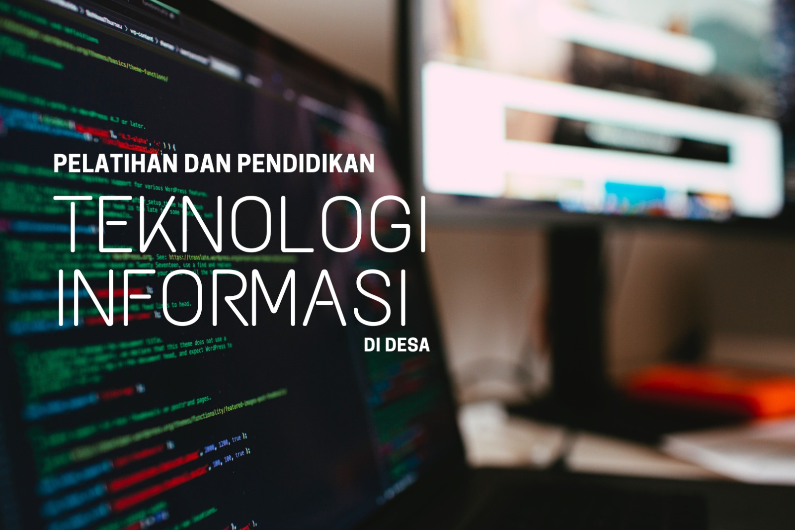 Pelatihan dan Pendidikan Teknologi Informasi di Desa